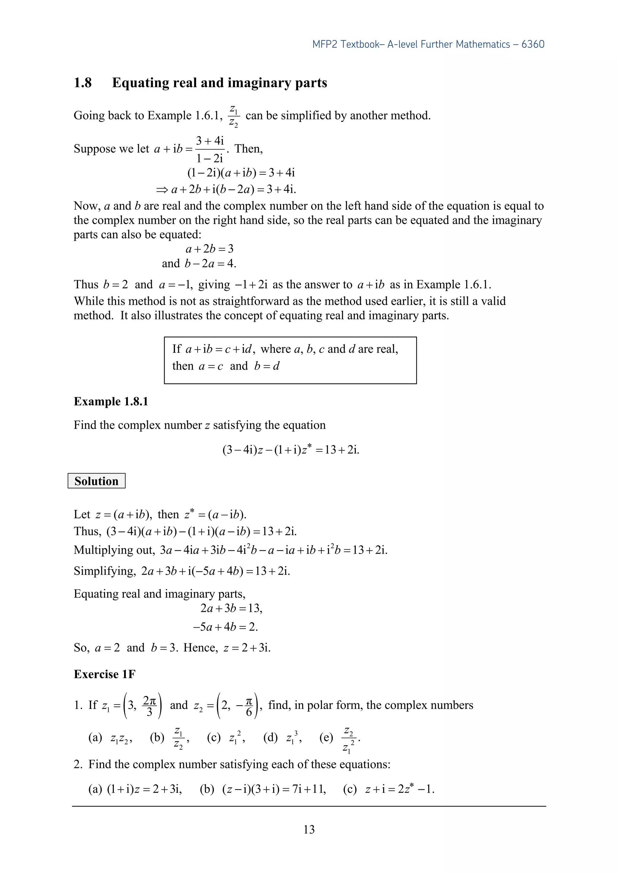 Pure Mathematics Unit 2 - Textbook | PDF