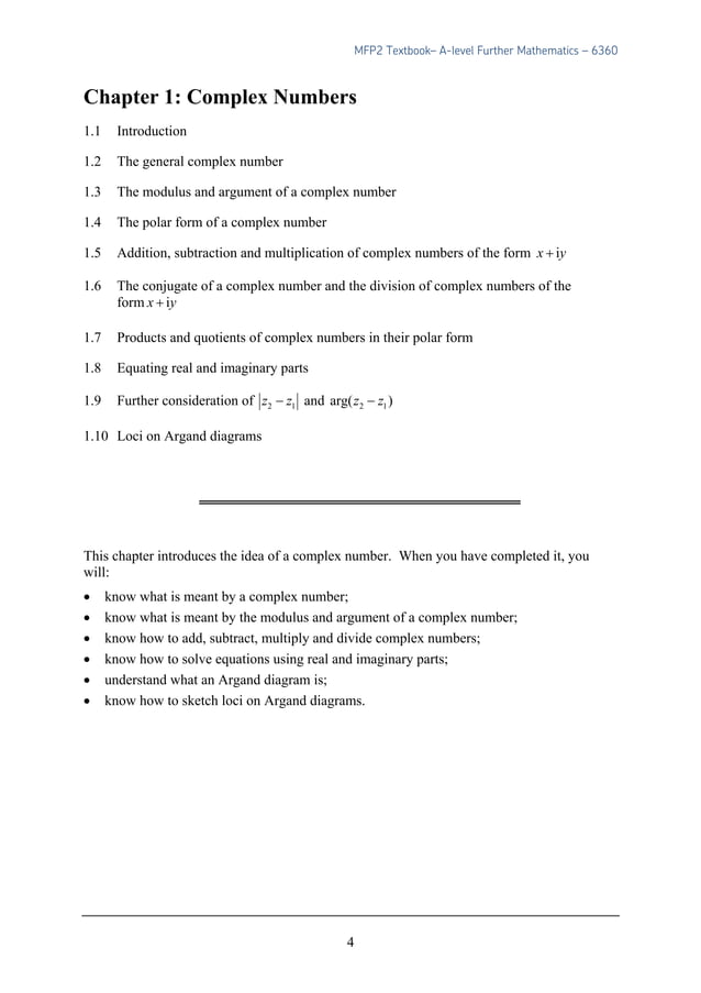 Pure Mathematics Unit 2 - Textbook | PDF