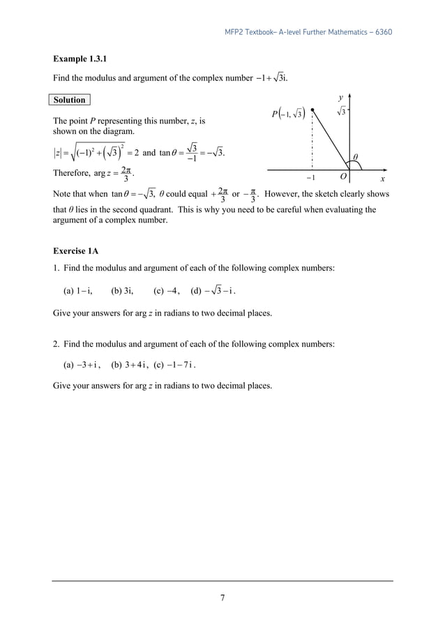 Pure Mathematics Unit 2 - Textbook | PDF