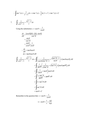 CAPE PURE MATHEMATICS UNIT 2 MODULE 1 PRACTICE QUESTIONS | PDF