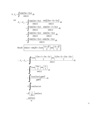 CAPE PURE MATHEMATICS UNIT 2 MODULE 1 PRACTICE QUESTIONS | PDF
