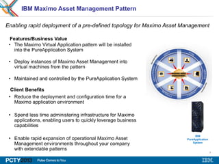 IBM PureApplication System and Maximo | PPTX