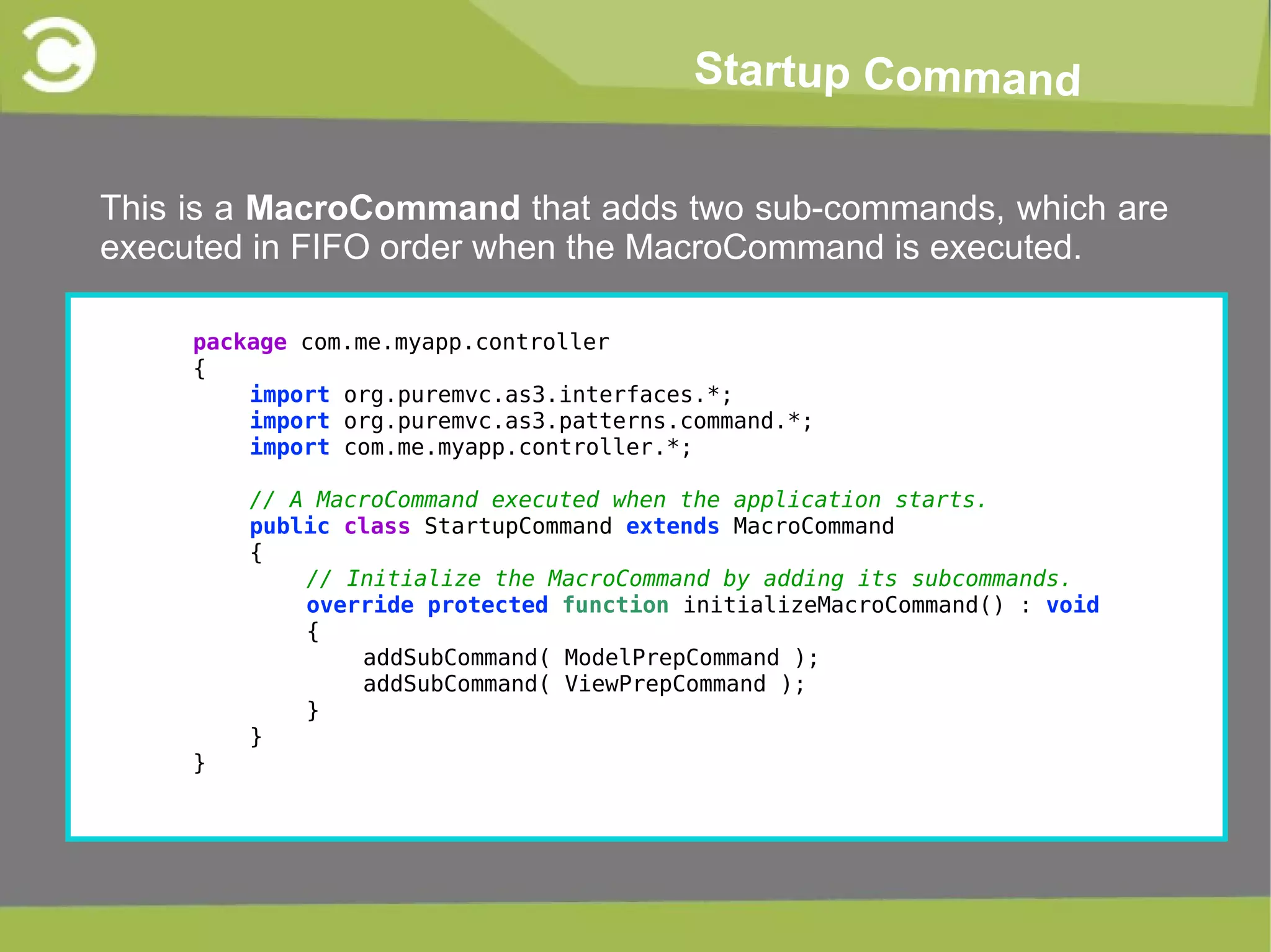 Architecting Actionscript 3 Applications Using Puremvc Ppt 0125