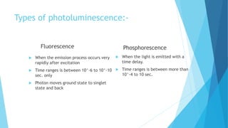 Photolumiscence | PPTX