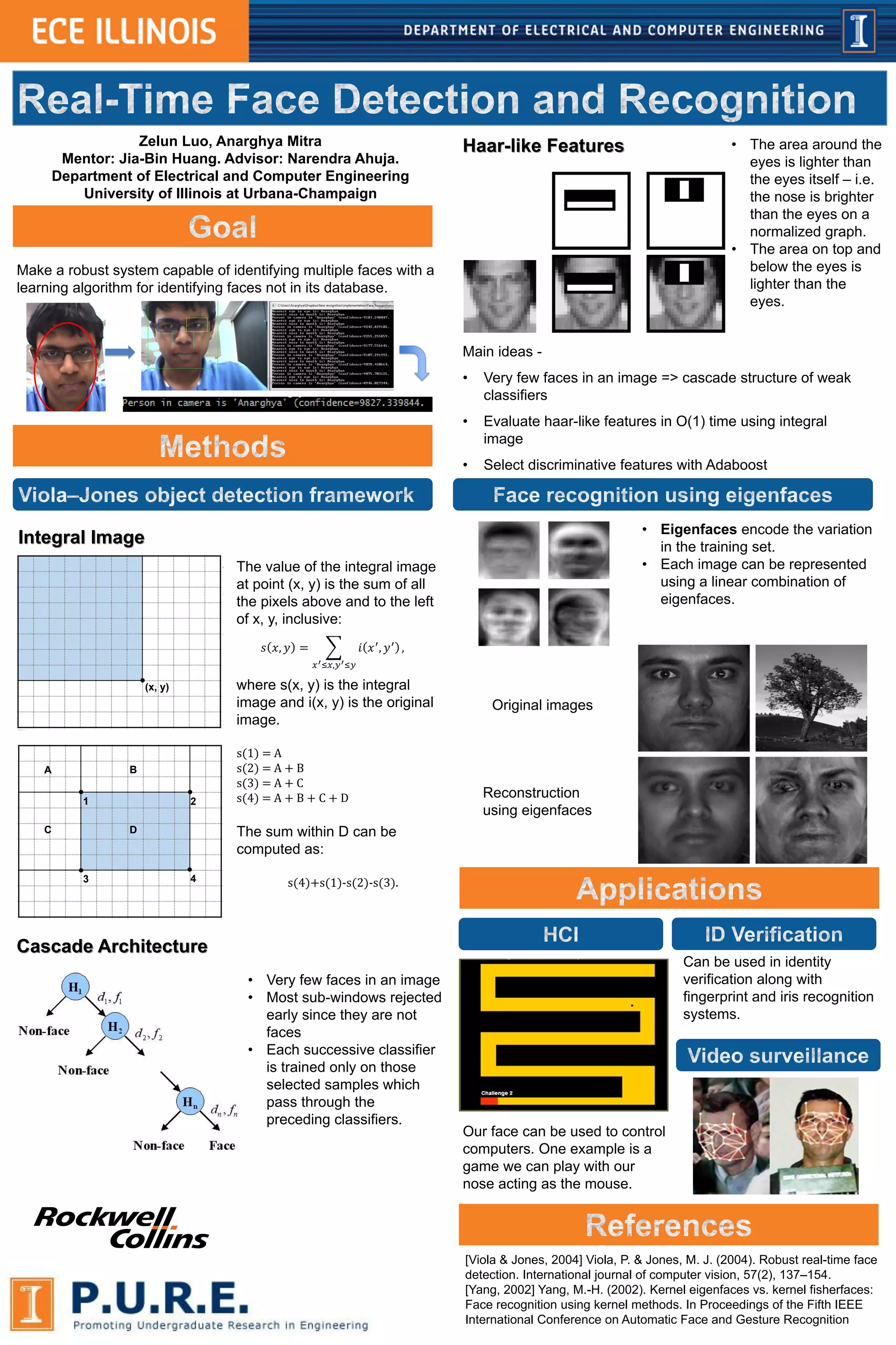 Real-time Face Detection and Recognition | PDF