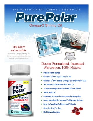 Pure Polar Omega 3 Astaxanthin shrimp oil | PDF