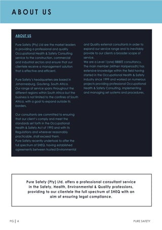 Pure Safety Company Profile | PDF
