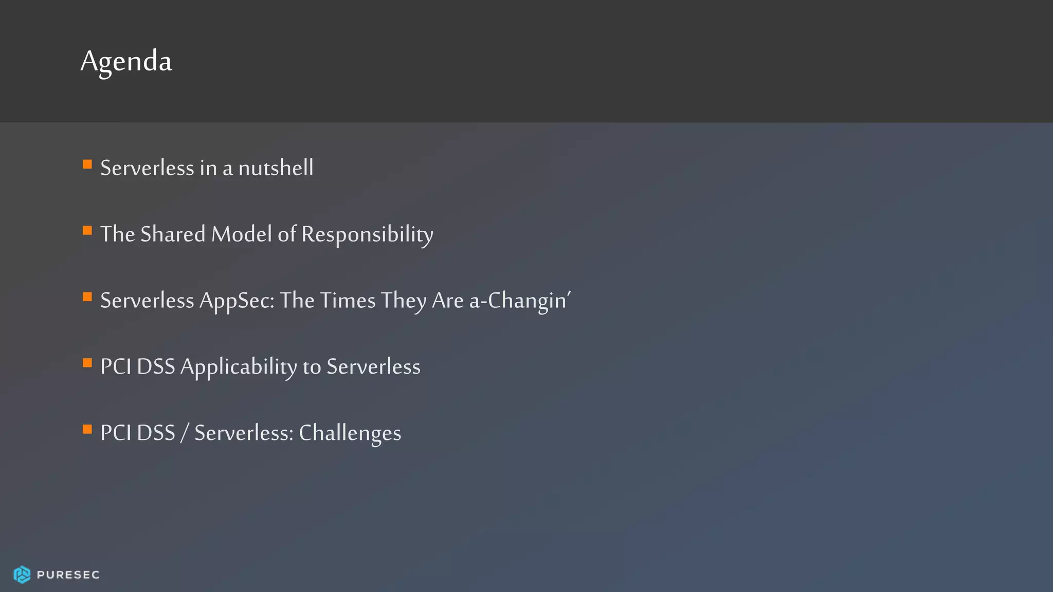 PCI & Serverless - Everything you need to know | PPT