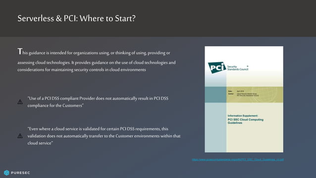 PCI & Serverless - Everything you need to know | PPT