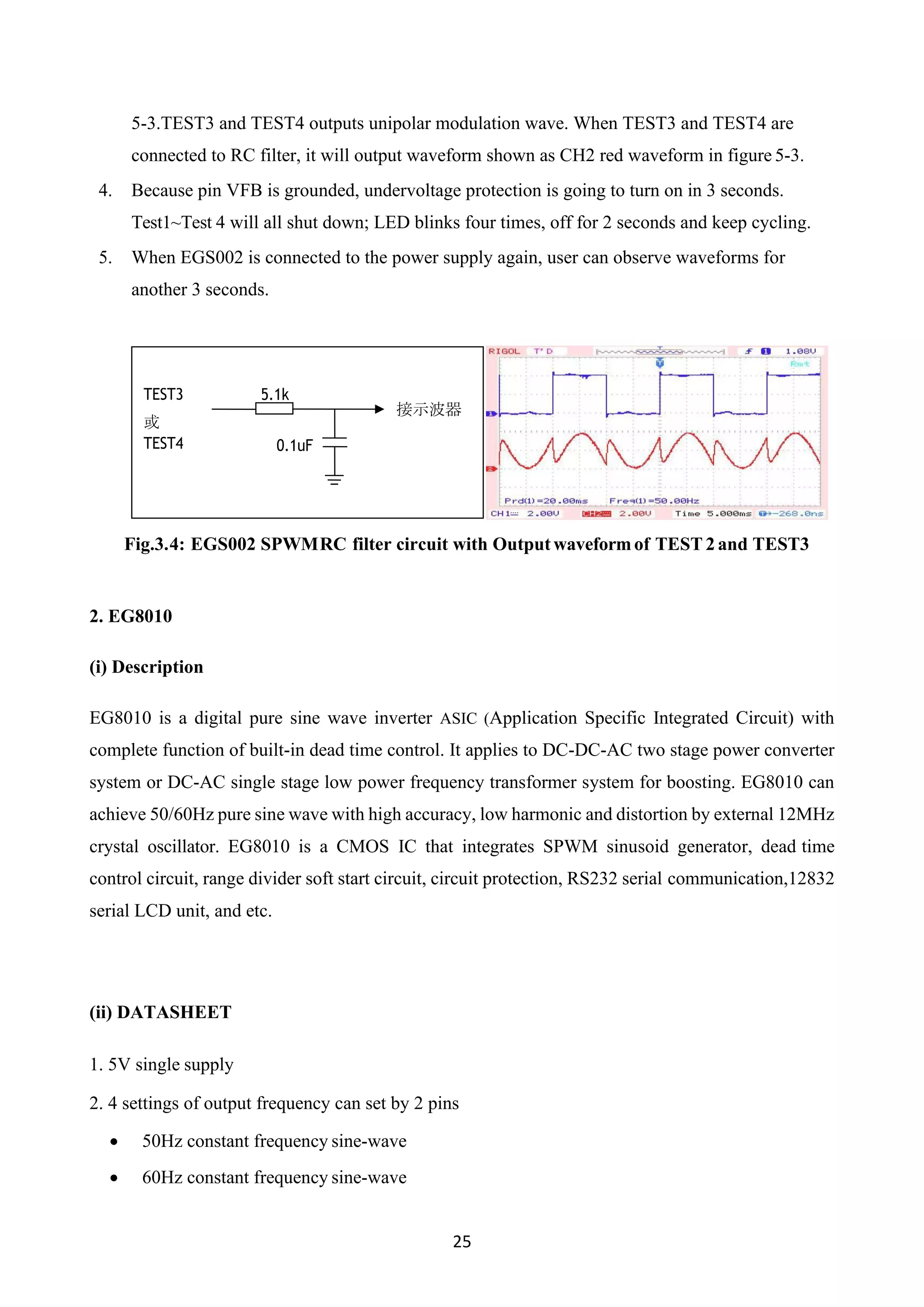 Design and Development of 1000W pure sine wave inverter using EGS002 SPWM module. | PDF