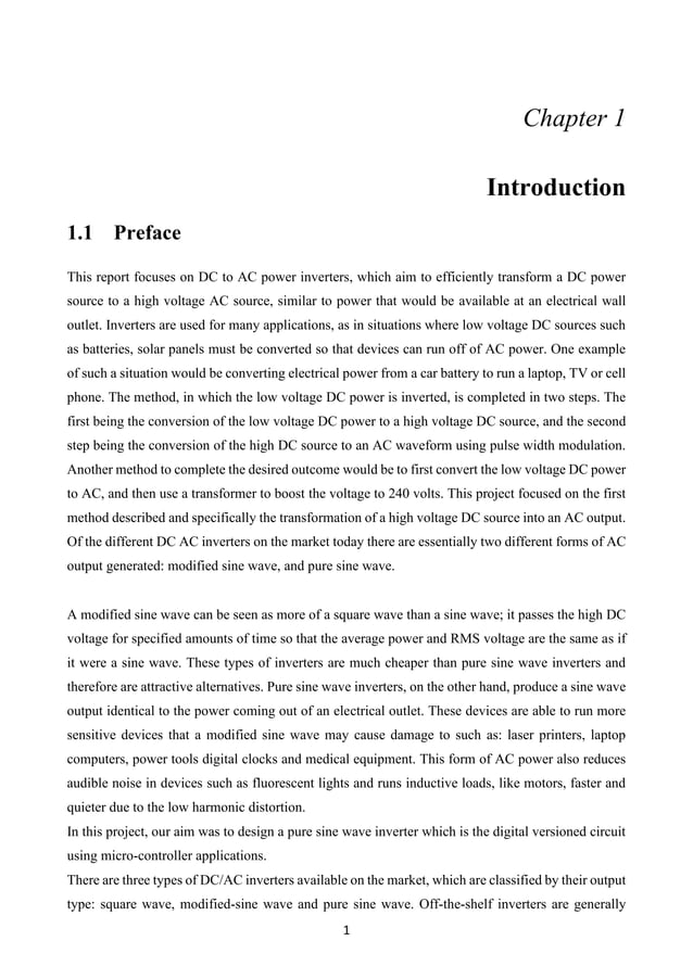 Design and Development of 1000W pure sine wave inverter using EGS002 SPWM module. | PDF ...