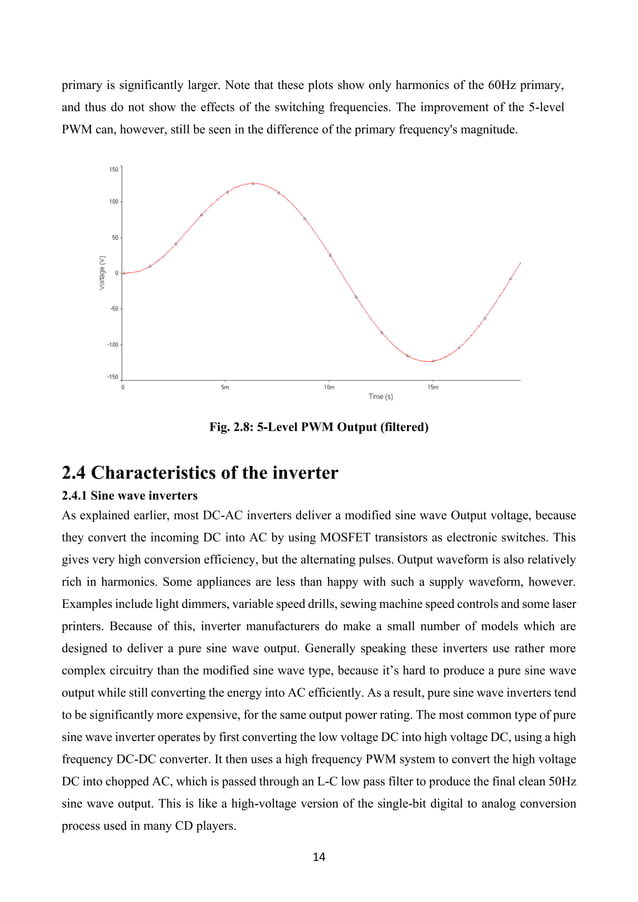 Design and Development of 1000W pure sine wave inverter using EGS002 SPWM module. | PDF ...