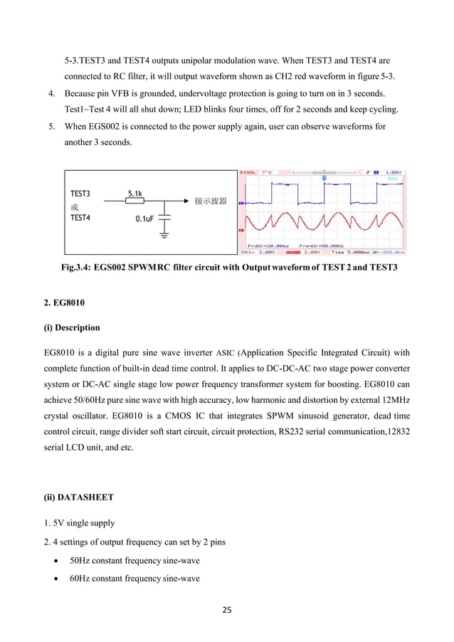 Design and Development of 1000W pure sine wave inverter using EGS002 SPWM module. | PDF ...