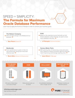 The Formula for Maximum Oracle Database Performance | PDF | Databases ...