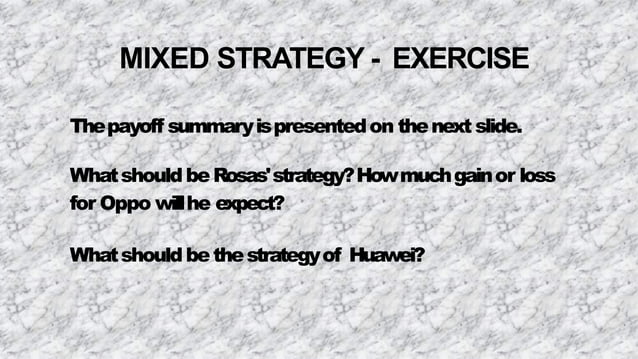 PURE STRATEGY - EXERCISE.pdf
