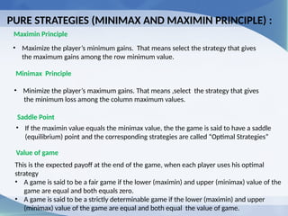 Pure Strategy_Game Theory with various examples.pptx