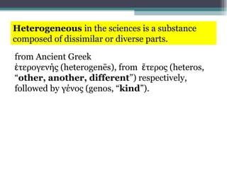 Pure substances and mixtures | PDF