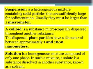 Pure substances and mixtures | PPT