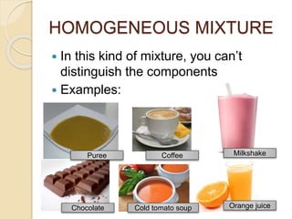 Pure Substances And Mixtures Examples
