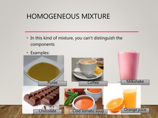 Pure substances and mixtures | PPTX