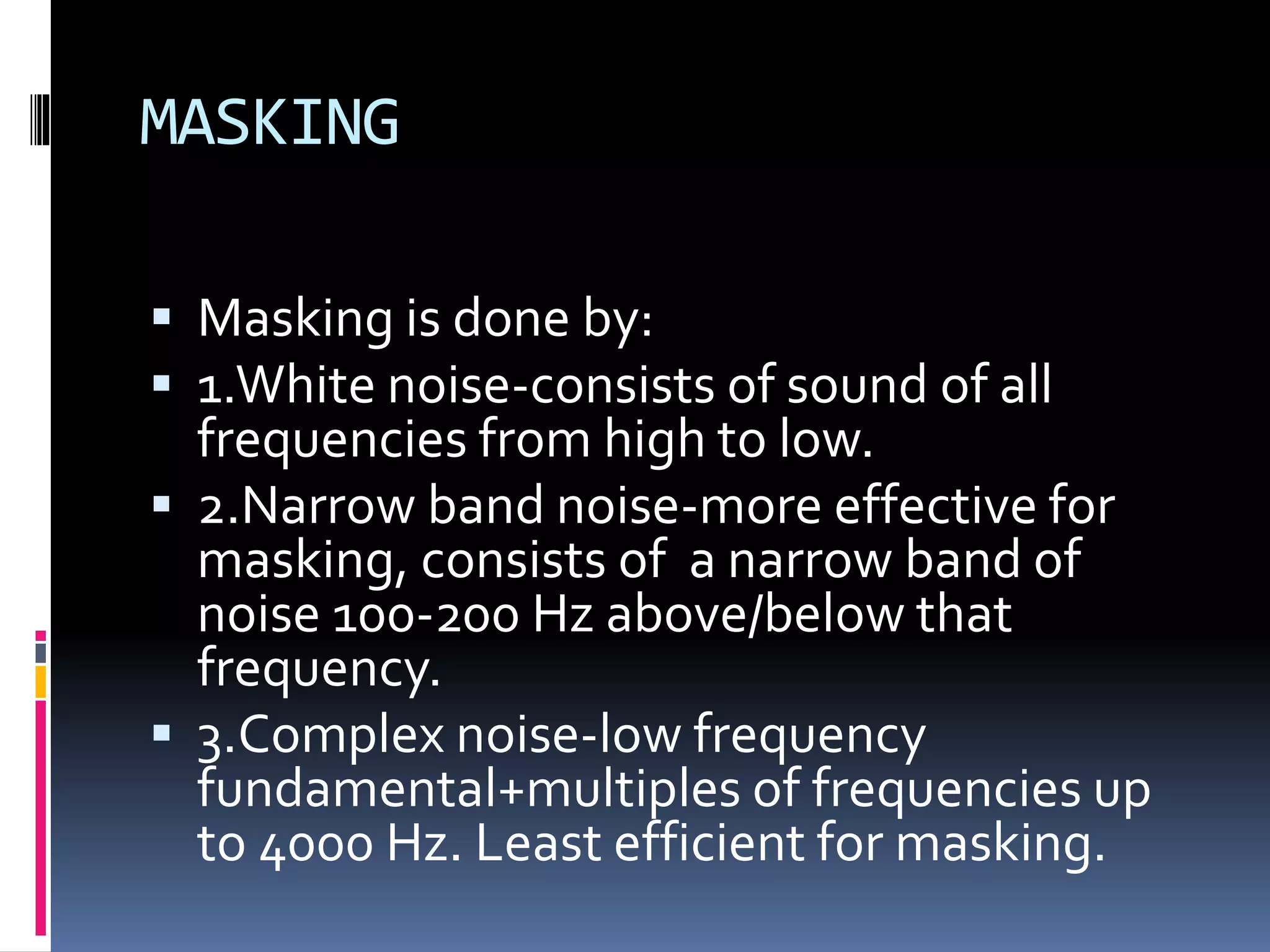 Pure tone audiometry | PPTX