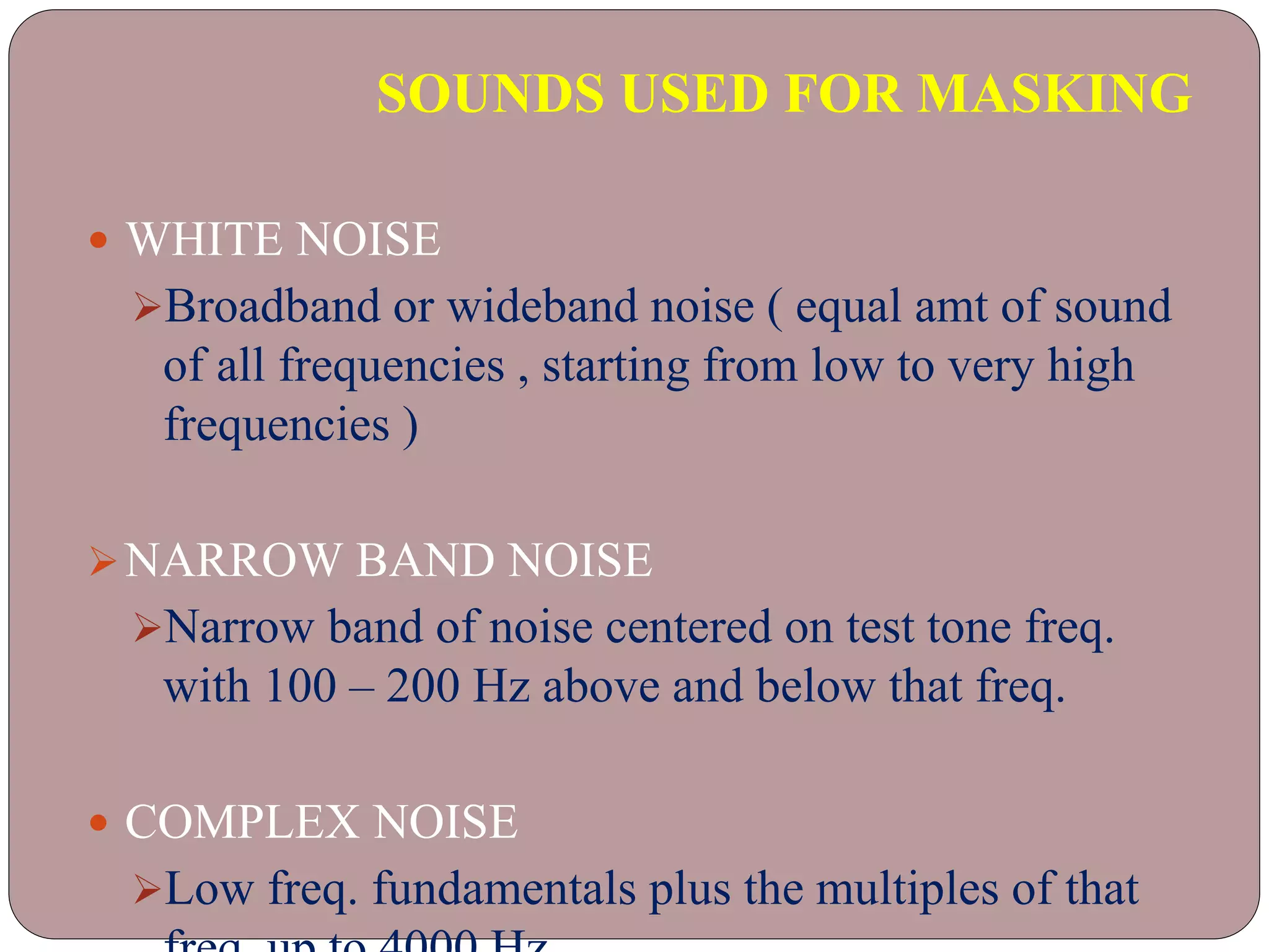 Pure tone audiometry new | PPTX
