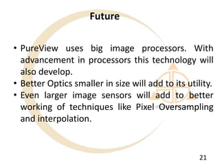 PureView Technology, the secret behind the nokia's 41 megapixel camera ...