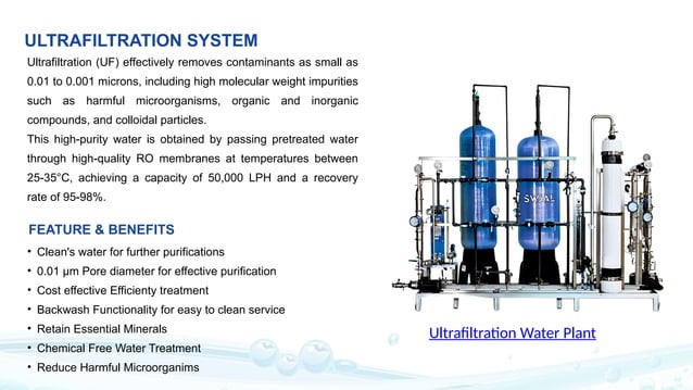 Pure Water Generation for Pharmacutical Industry by SWJAL PROCESS.pptx