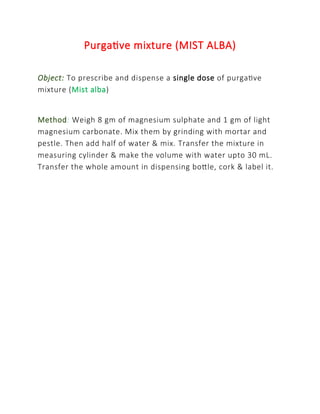A Single Dose of Purgative Mixtures.docx
