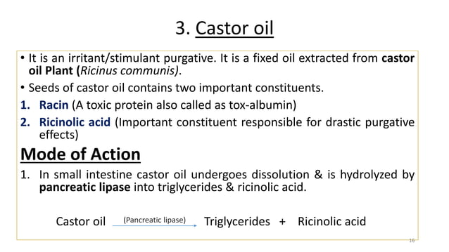 Purgatives & Laxatives, by Baqir Naqvi.pptx | Digestive Disorders ...