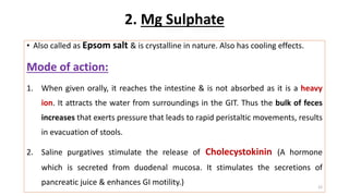 Purgatives & Laxatives, by Baqir Naqvi.pptx