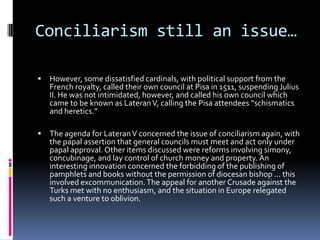 Purgatory... part 4...the councils... florence and lateran v | PPTX