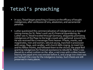 Purgatory... part 5...martin luther, indulgences, his excommunication ...