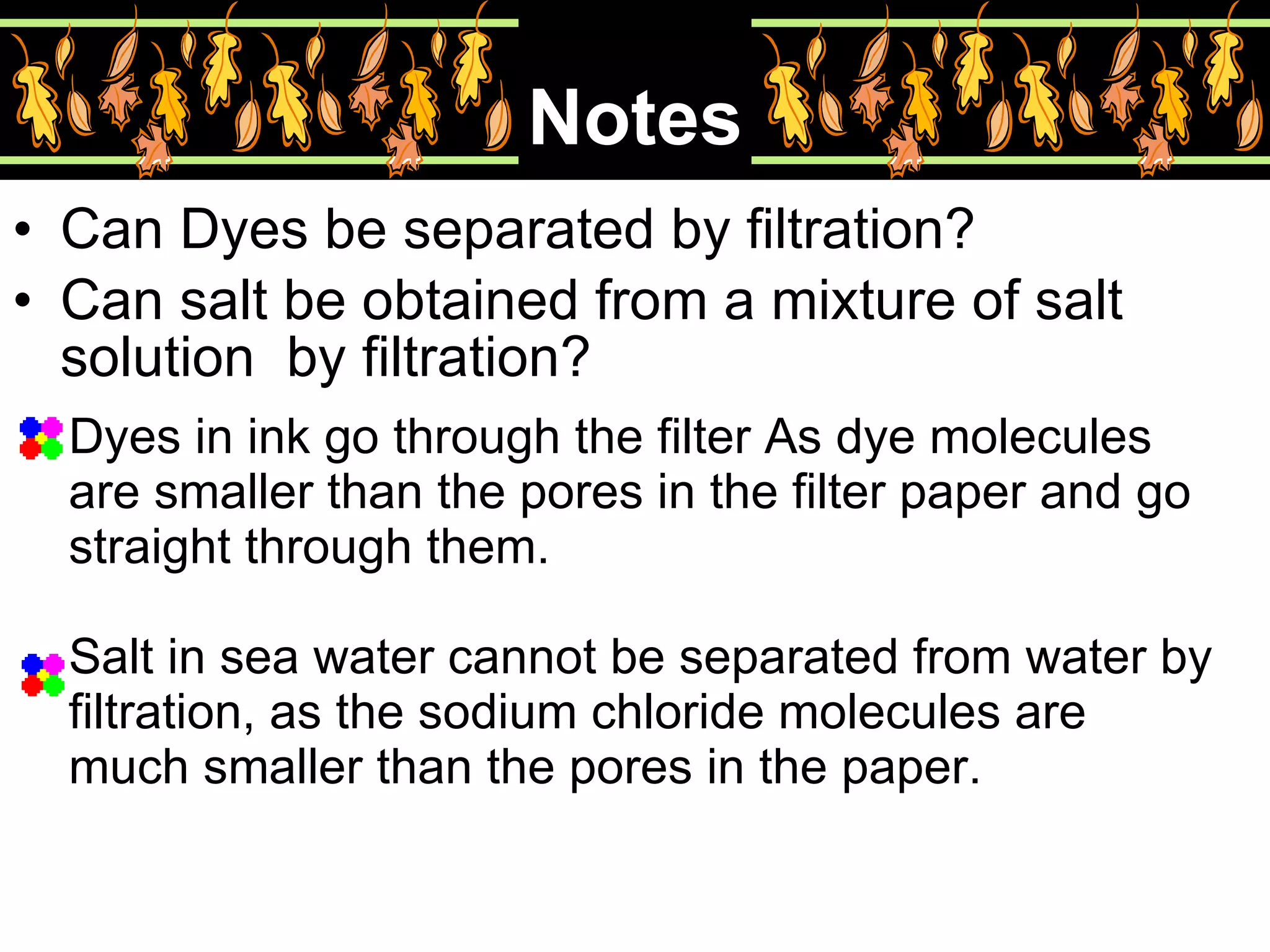 Purification Of Substances 1 | PPT