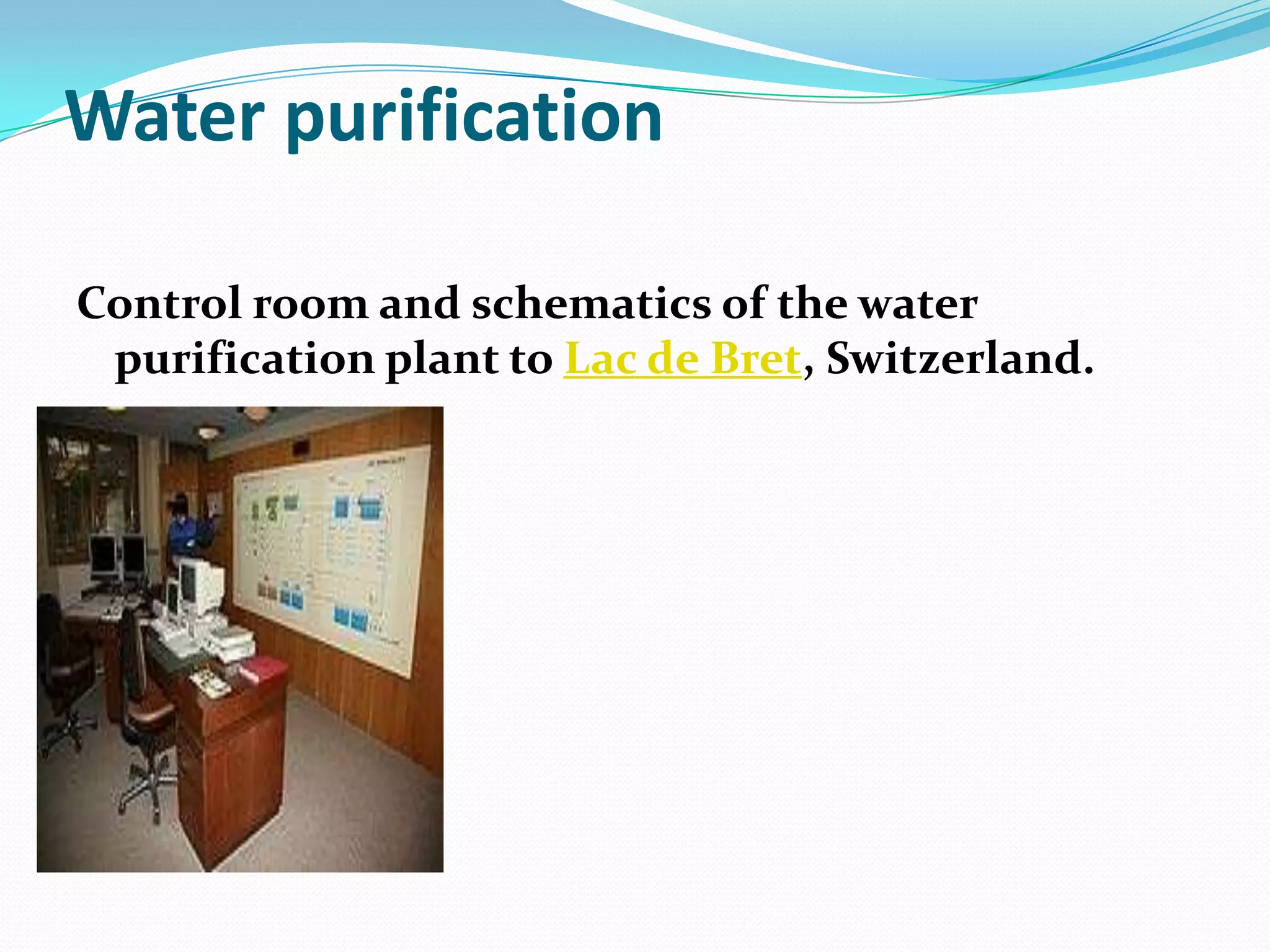 Purification anf disinfection of watert | PPTX