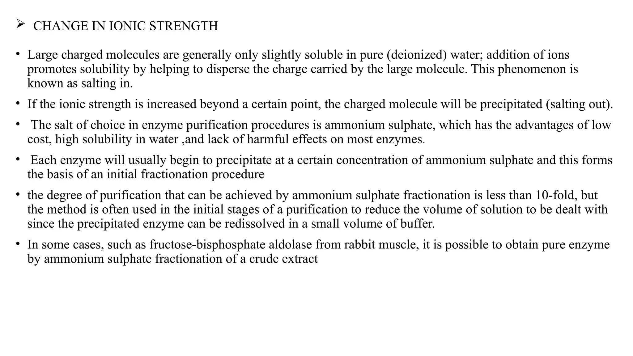 isolation and purification of enzymes presentation | PPTX