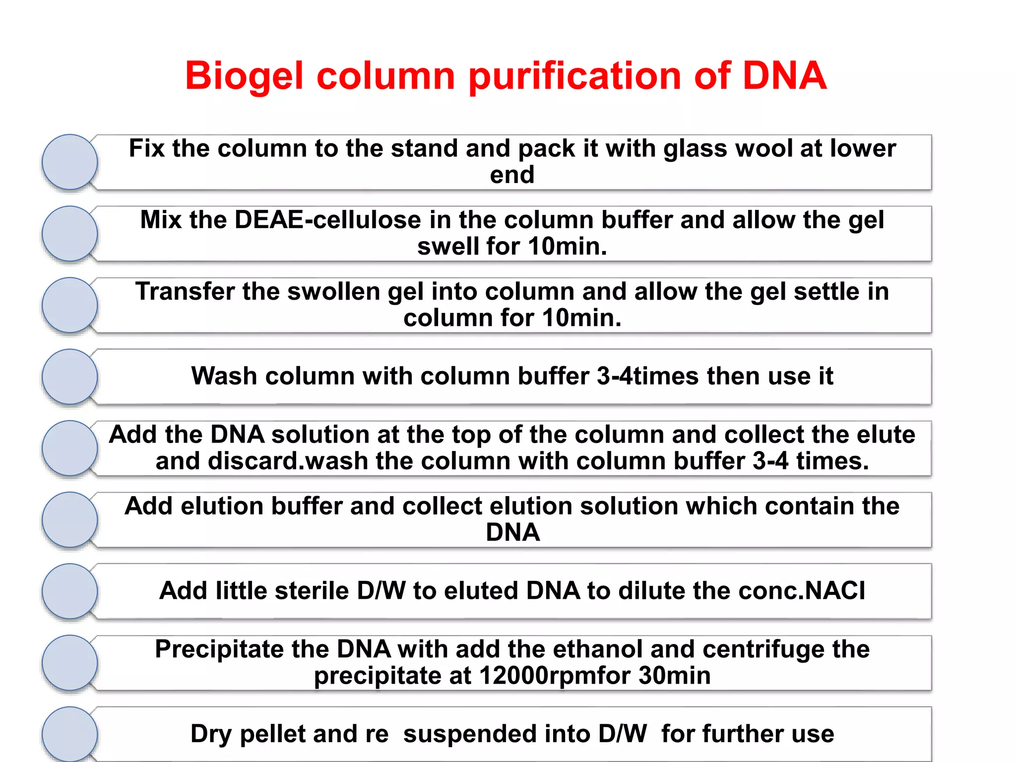 Purification of nucleic acids | PPTX