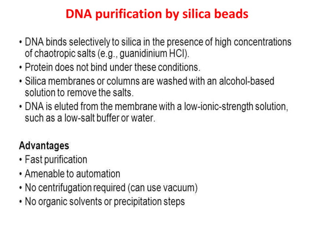 Purification of nucleic acids | PPTX