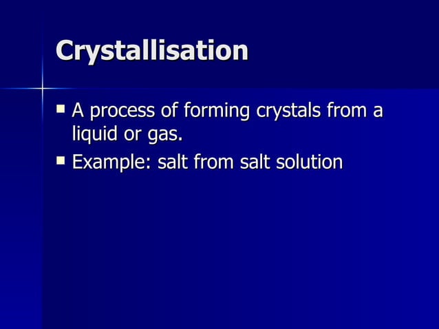 Purification of substances | PPT