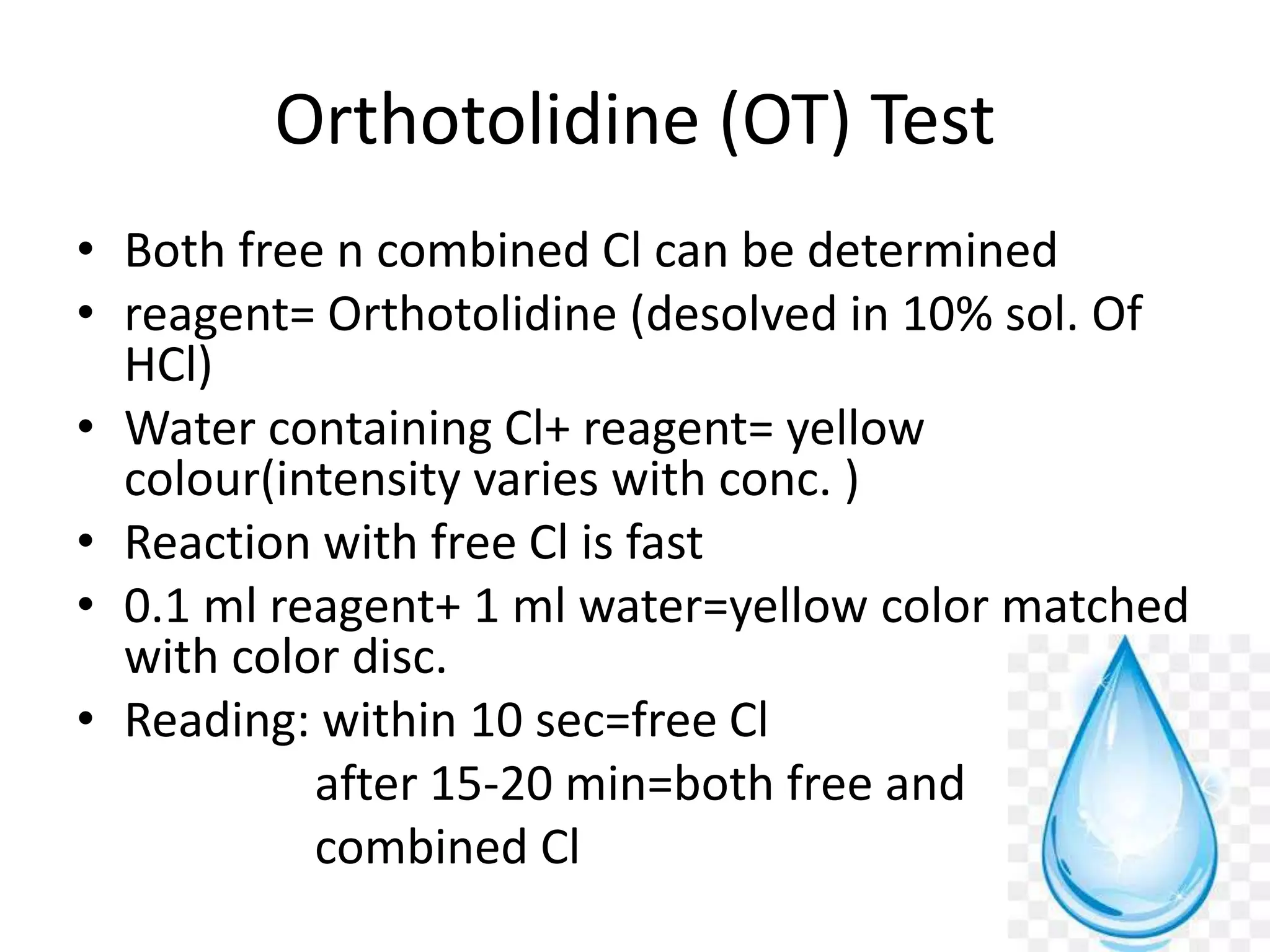 Purification of water | PPTX