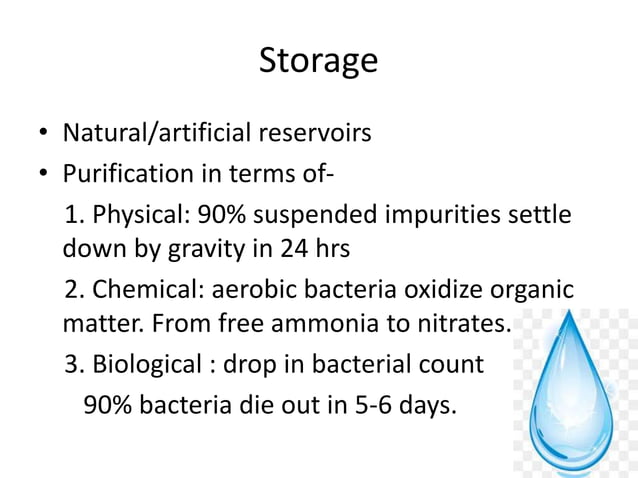 Purification of water | PPTX | Geology | Science
