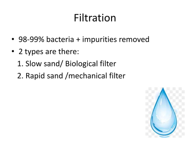 Purification of water | PPTX | Geology | Science