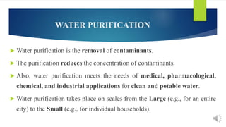 PURIFICATION OF WATER.pptx