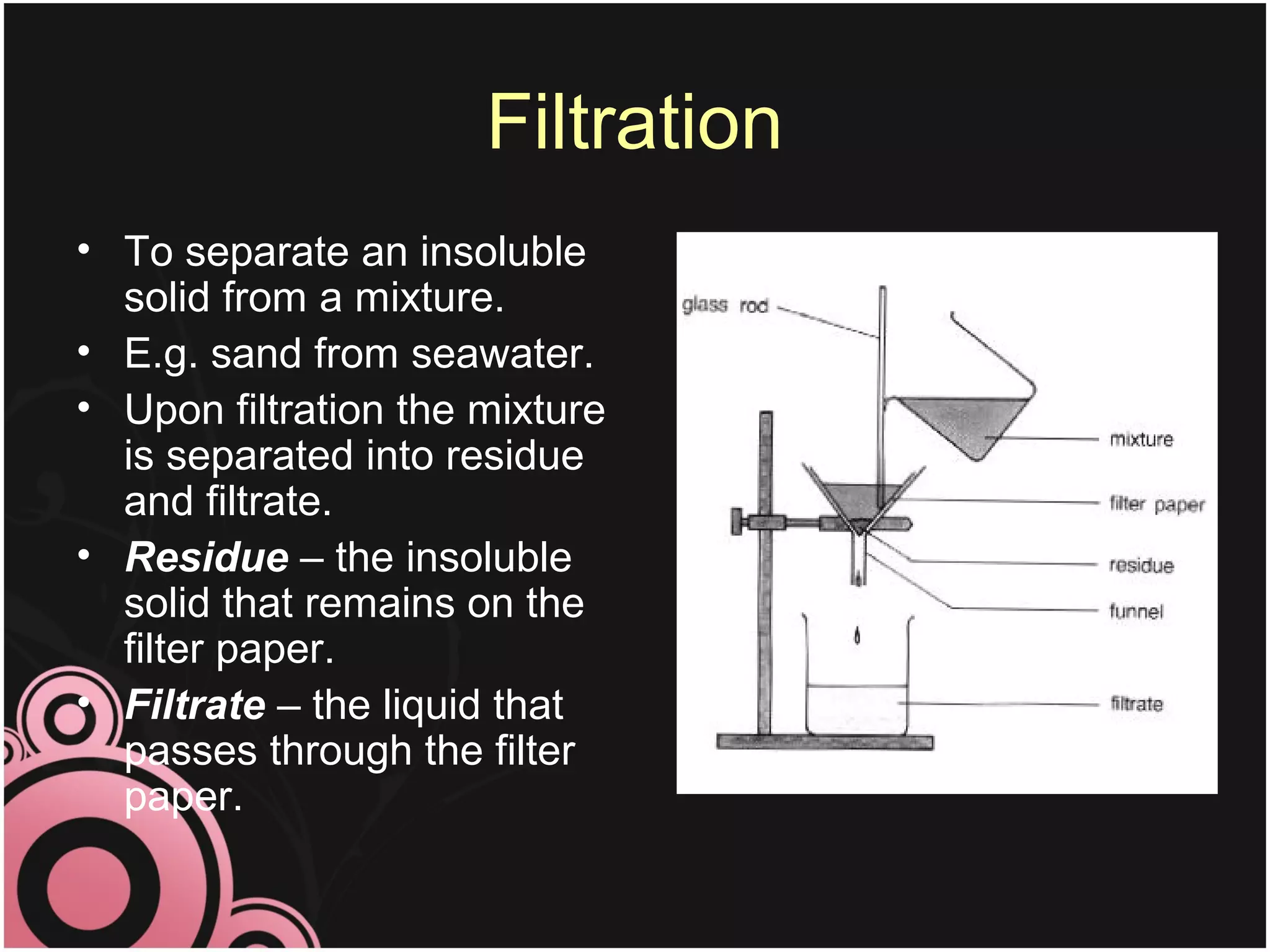 Separation of Mixtures | PPT