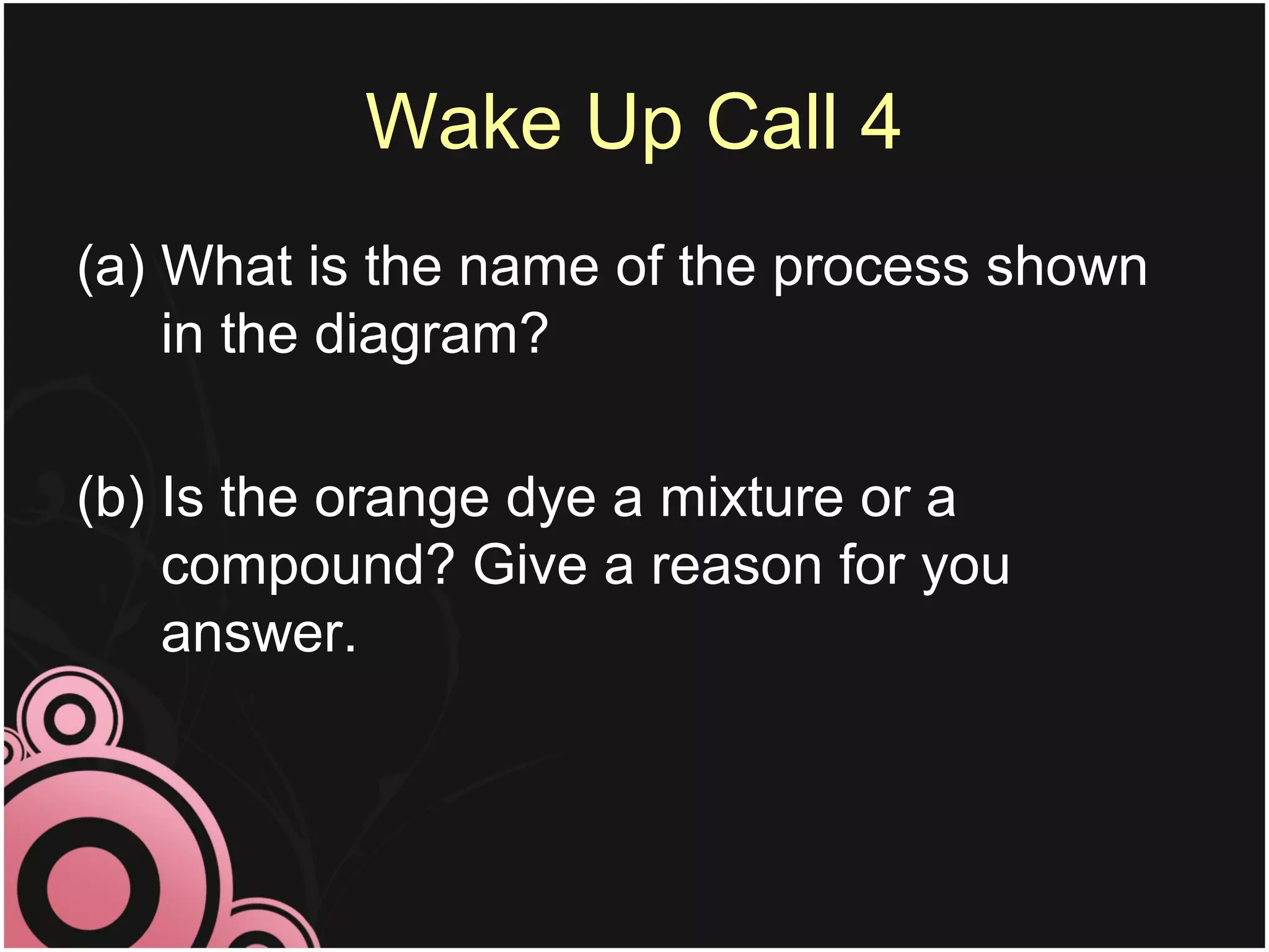 Separation of Mixtures | PPT