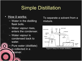 Separation of Mixtures | PPT | Chemistry | Science