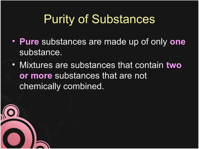 Separation of Mixtures | PPT | Chemistry | Science