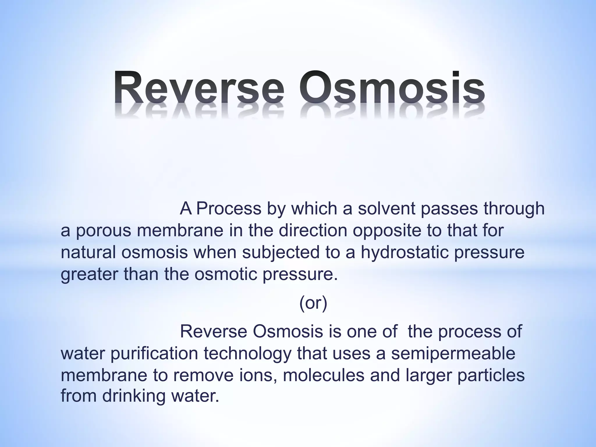 Purified water | PPTX