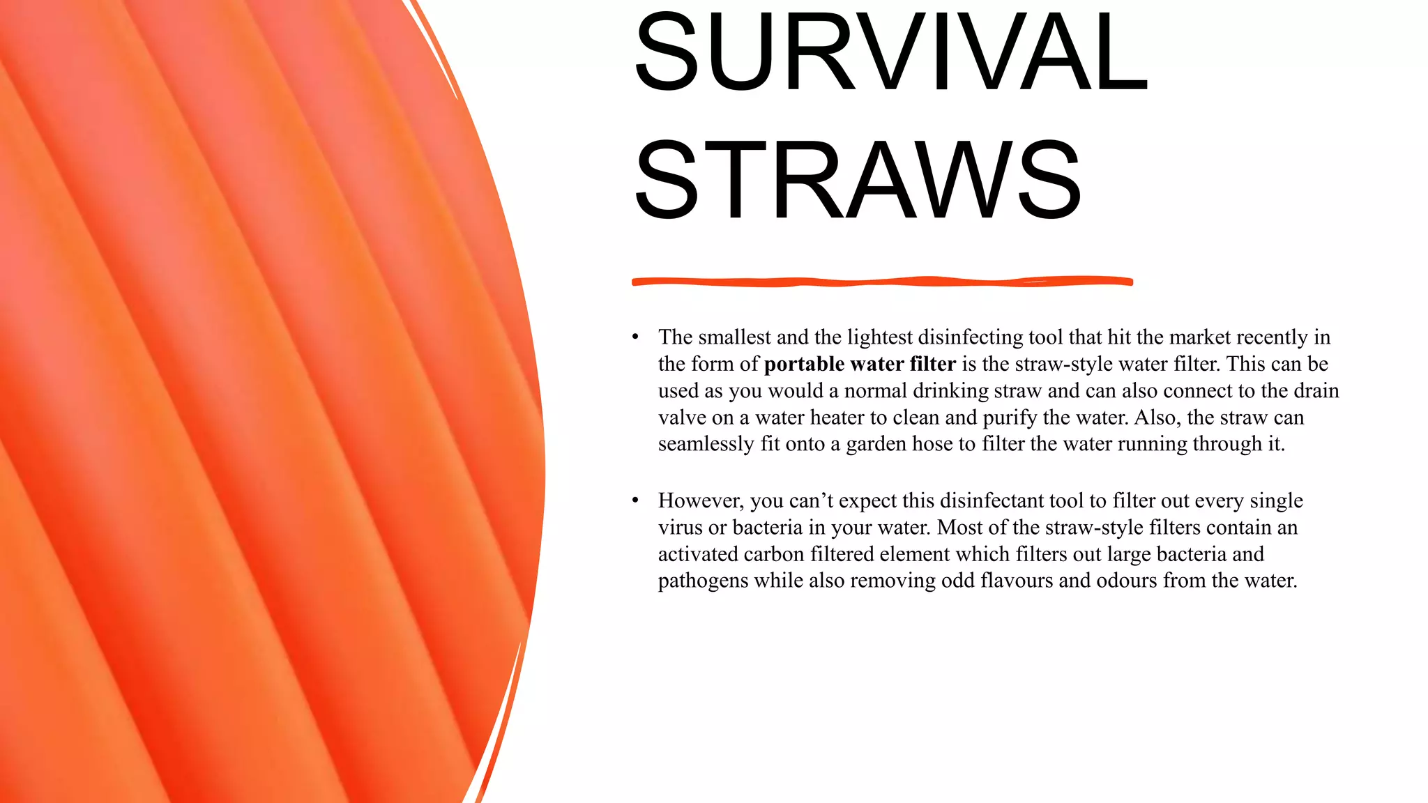 Survival Skills 101: Purifying Water When Outdoors | PPTX