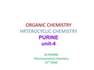 Purine | PPTX